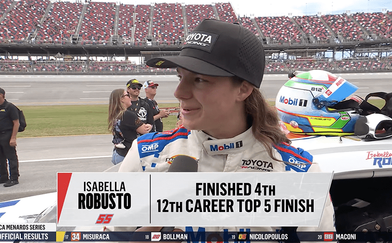 Isabella Robustos Post Race Interview At Talladega
